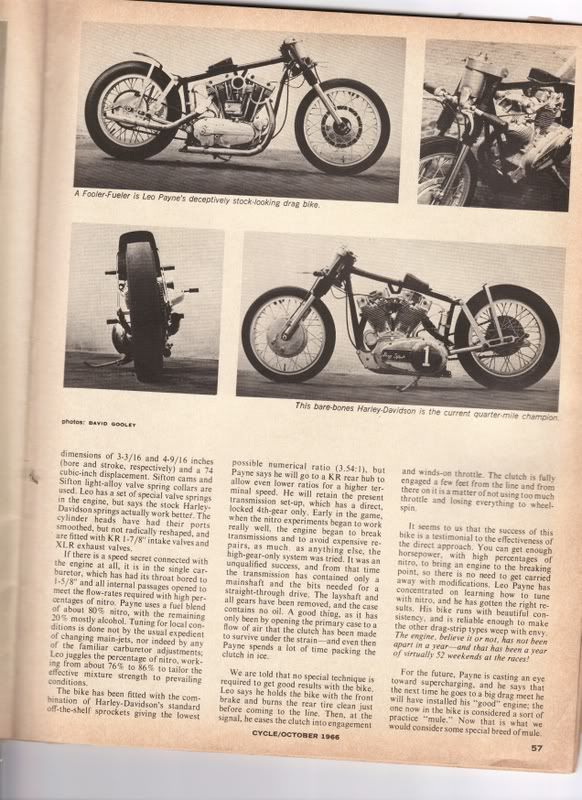 Had To Share This Cool Scan From 66 Cycle Leo Payne Jockey Journal Forum