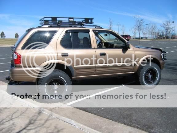 2001 Rodeo, 3" Indy4x lift, 32" BFG M/T's - Updated 05/11/15 | Isuzu ...