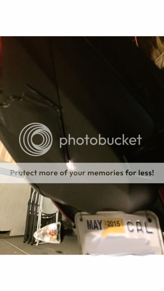 The Most Ghetto-est DIY Tail Tidy and Pictures! | Triumph Rat ...