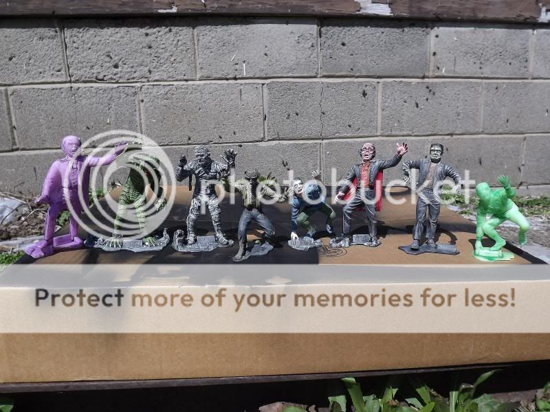 Marx Monster reissue repaints