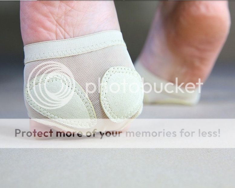 Buy Ballet Dance Thong Metatarsal Pads Ball of Foot Forefoot Cushions 1 ...