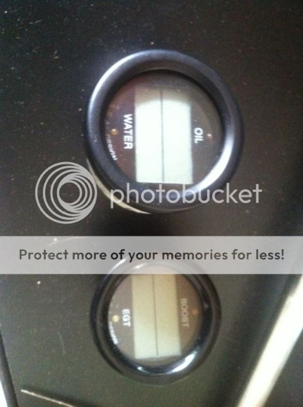 SPA Water/Oil Temp, BOOST/EGT, Autometer IAT, Rally Road Gauge pod