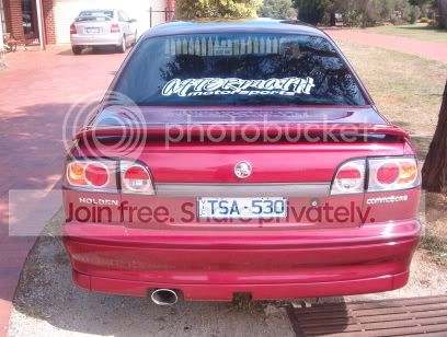 Fs Vs Clear Tail Lights Just Commodores