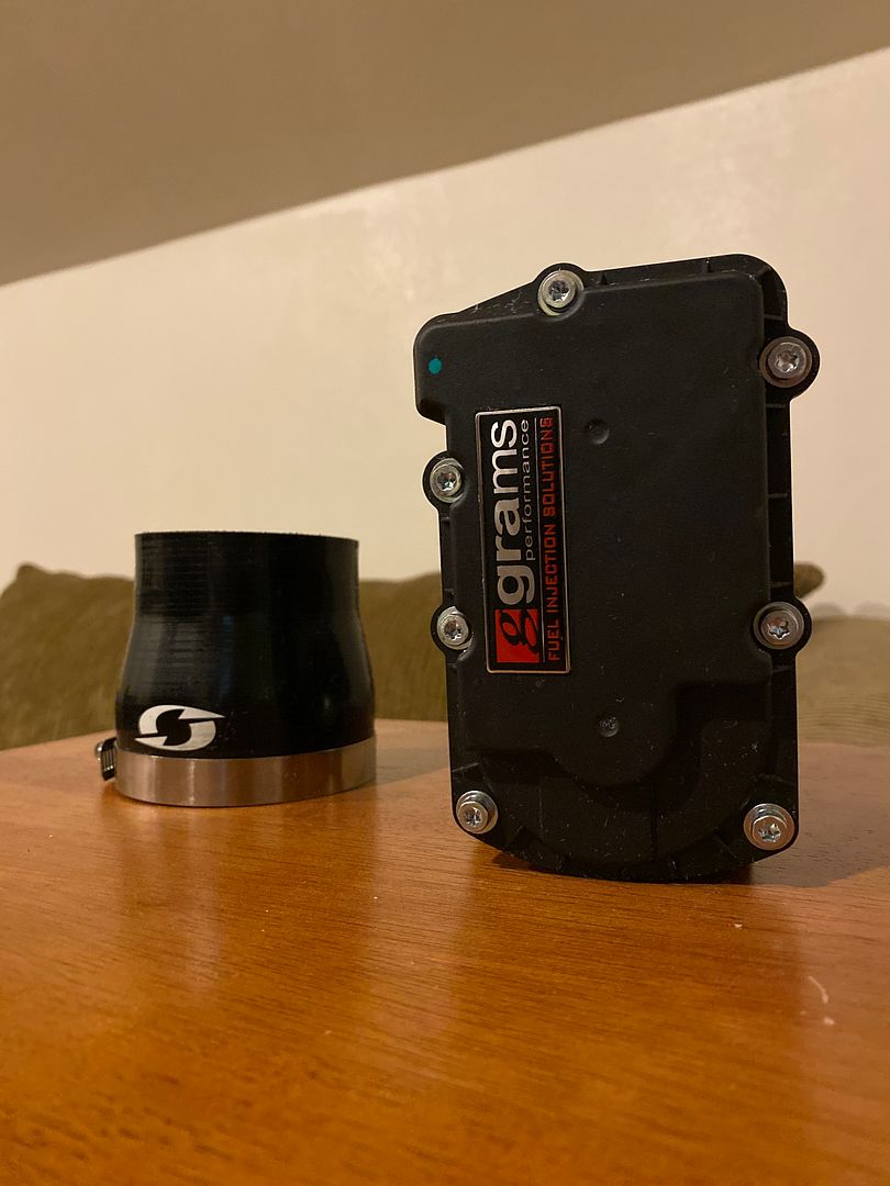 For Sale: Grams Performance 70mm billet aluminum throttle body (1 of 1)