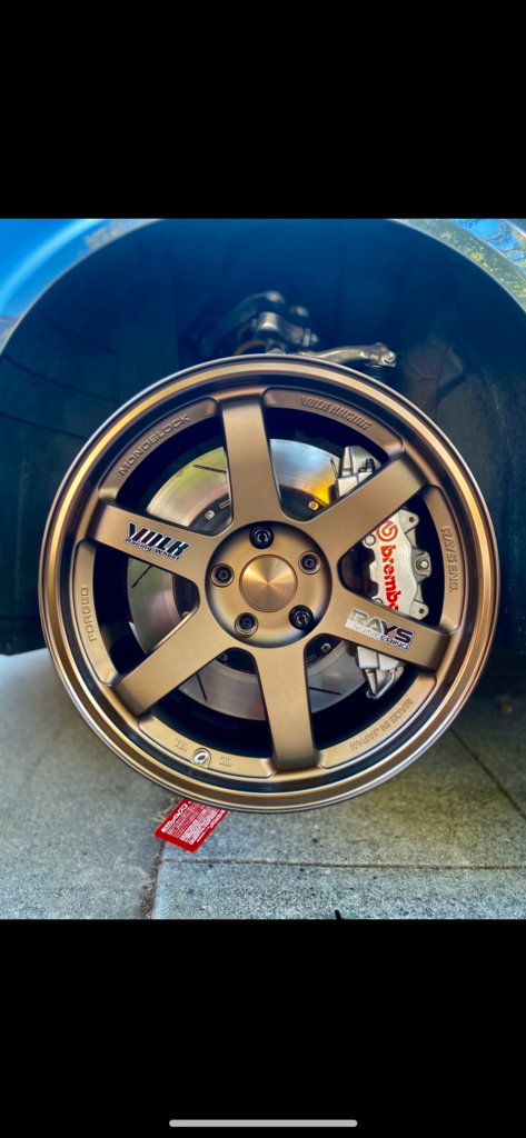 For Sale: Volk Racing TE37 OG Bronze 18x9.5 +40
