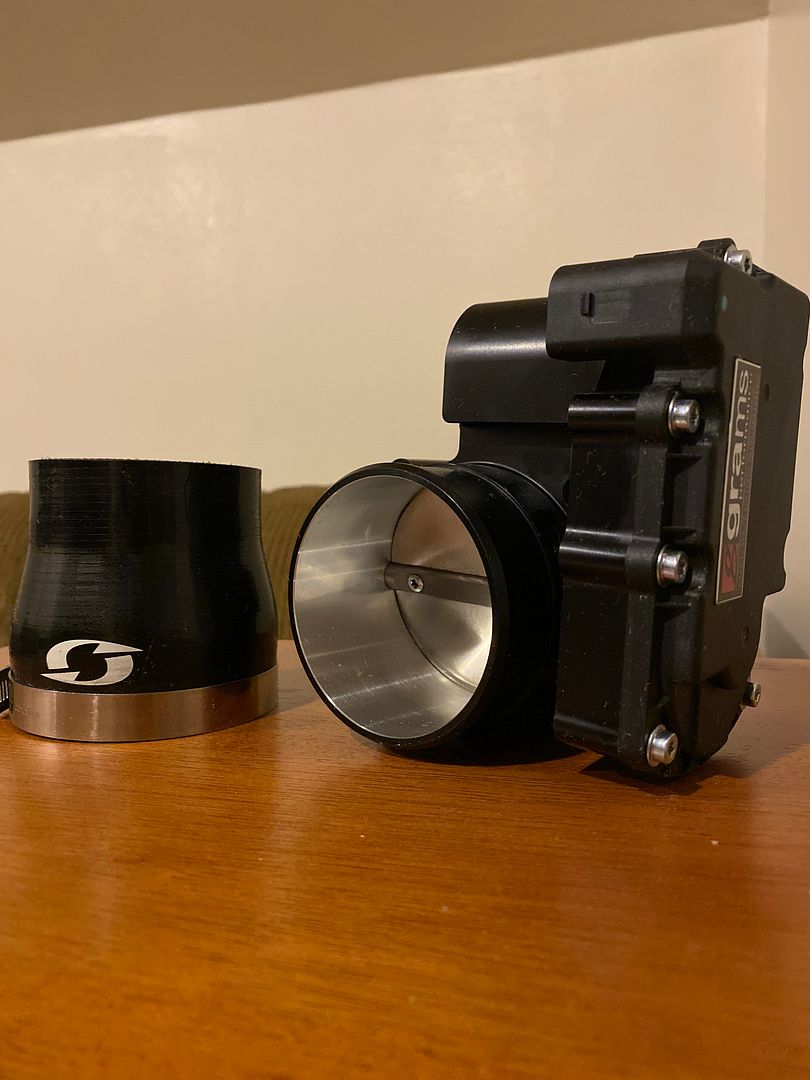 For Sale: Grams Performance 70mm billet aluminum throttle body (1 of 1)