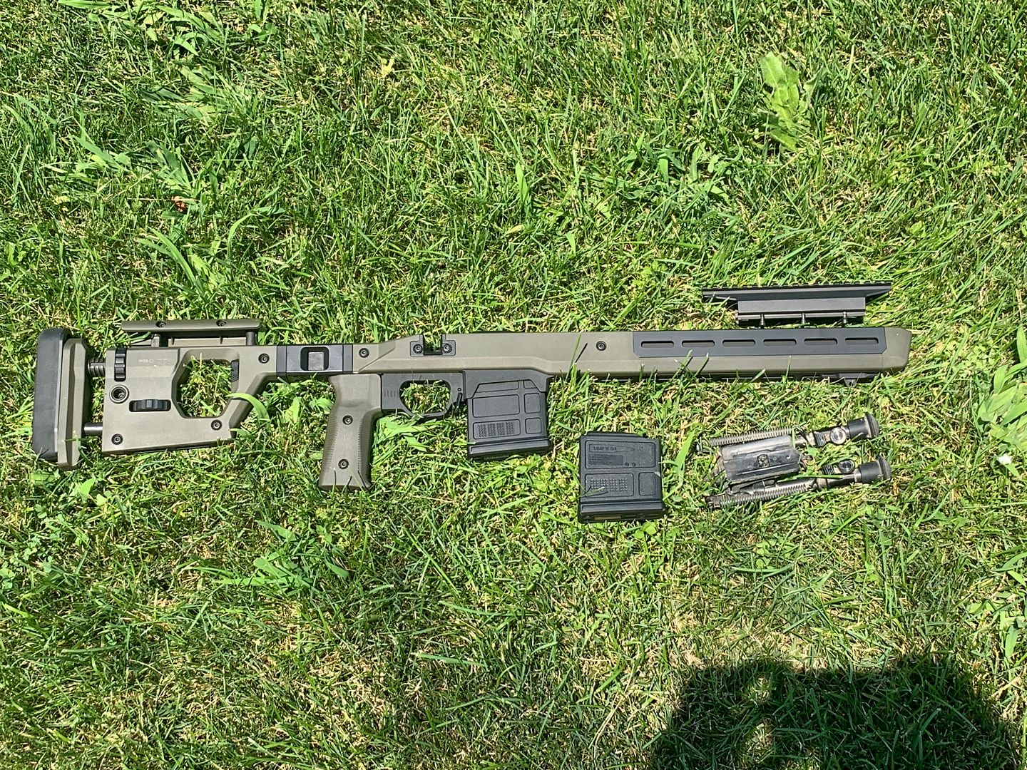 MAGPUL PRO 700 Chassis - OD Green - Comes with Night Vision Mount and ...