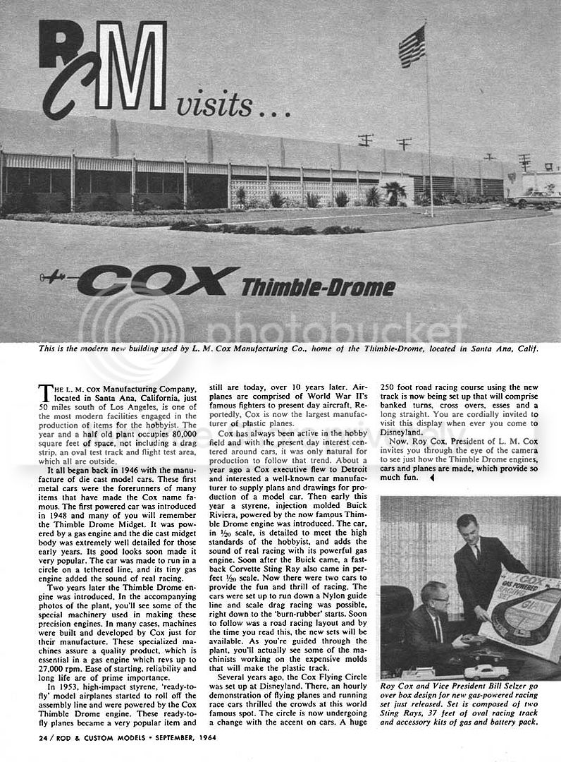 Rod & Custom visits LM Cox - Slot Car History - Slotblog