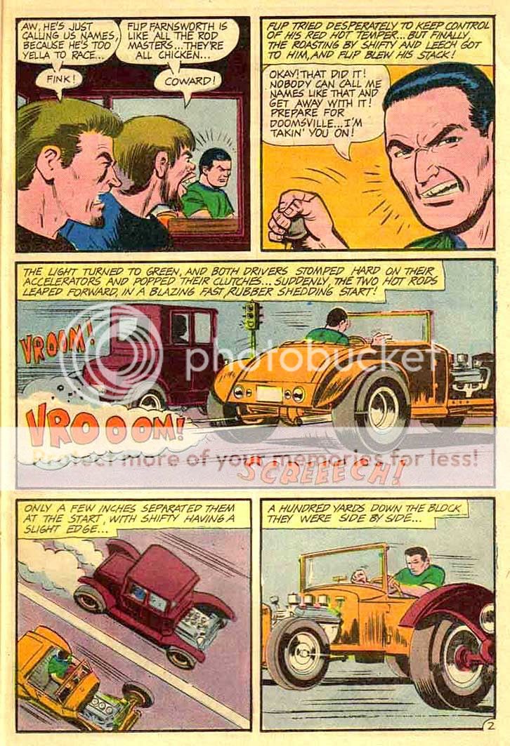 Slot CarToon from the 1960s: The Street Racers (1966) - Slot Car ...
