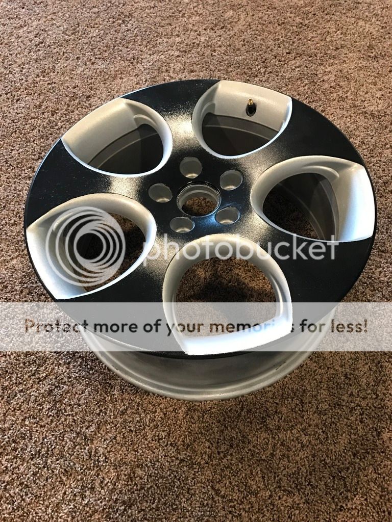 FS: Set of 4 18" Detroit Wheels, refinished with inverted color scheme ...