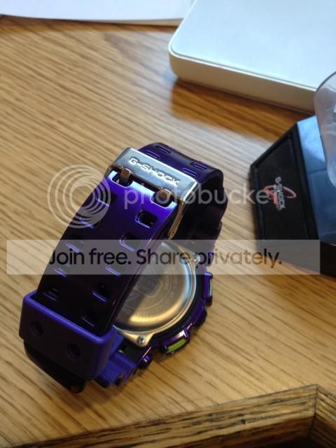 Casio G-shock GD-100SC glossy black and green with Hulk mod and parts ...
