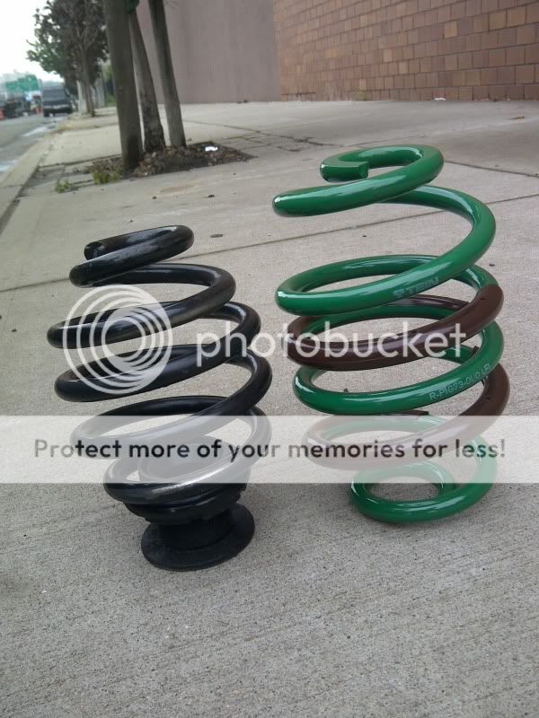 Raceland coilovers +Tein rear springs FTW | E46 Fanatics Forum