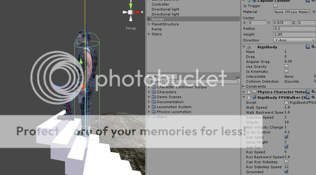 Why can't the Physics Locomotion System walk up stairs/inclines ...